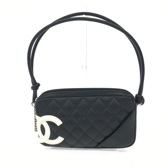 CHANEL | Bags | Chanel Cambon Line One Shoulder Bag Card Black Calfskin ...